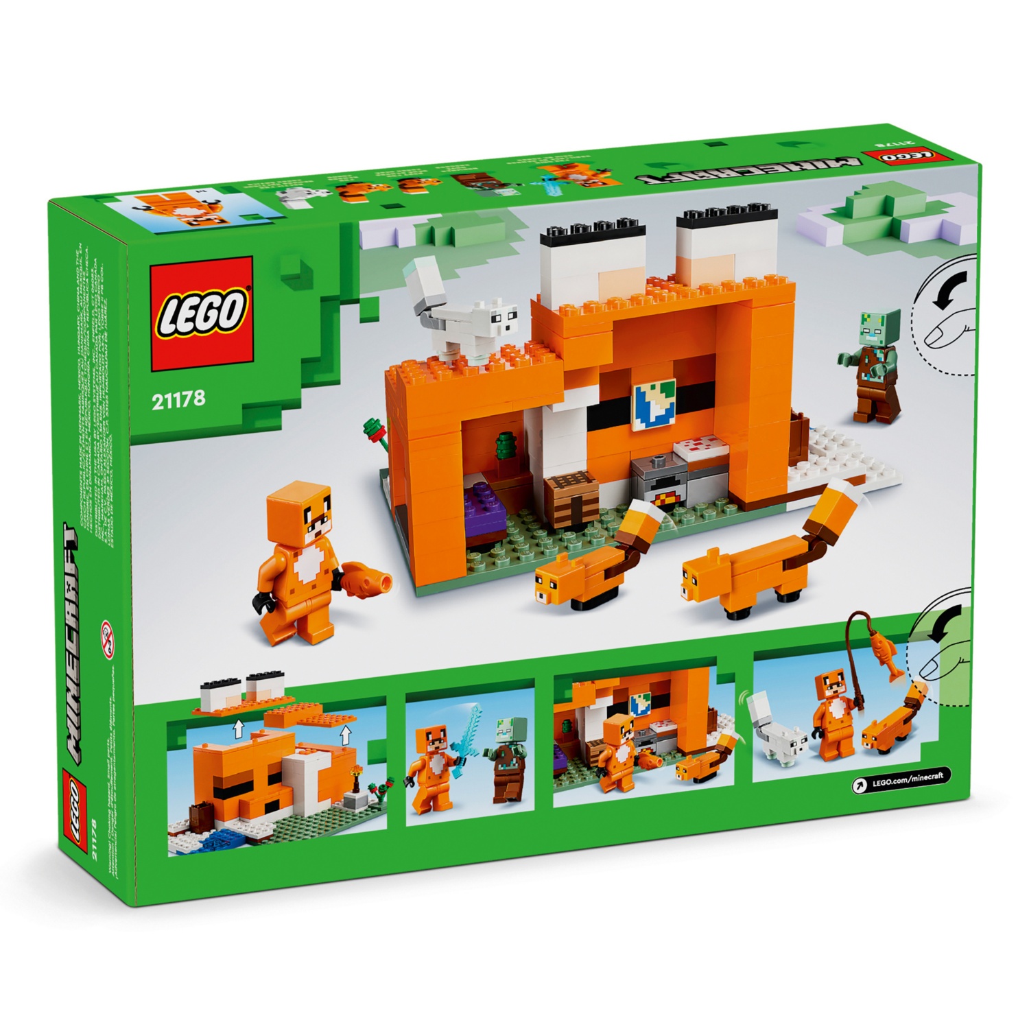 LEGO® Minecraft™ The Fox Lodge | HOFER