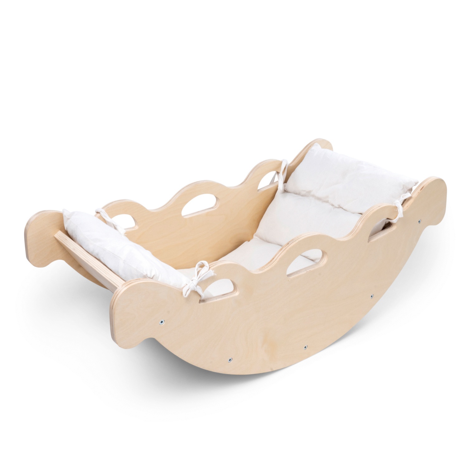 TOYLINO TOYLINO, Holz-Klettergeräte groß, Wippe Kissen | ALDI SUISSE