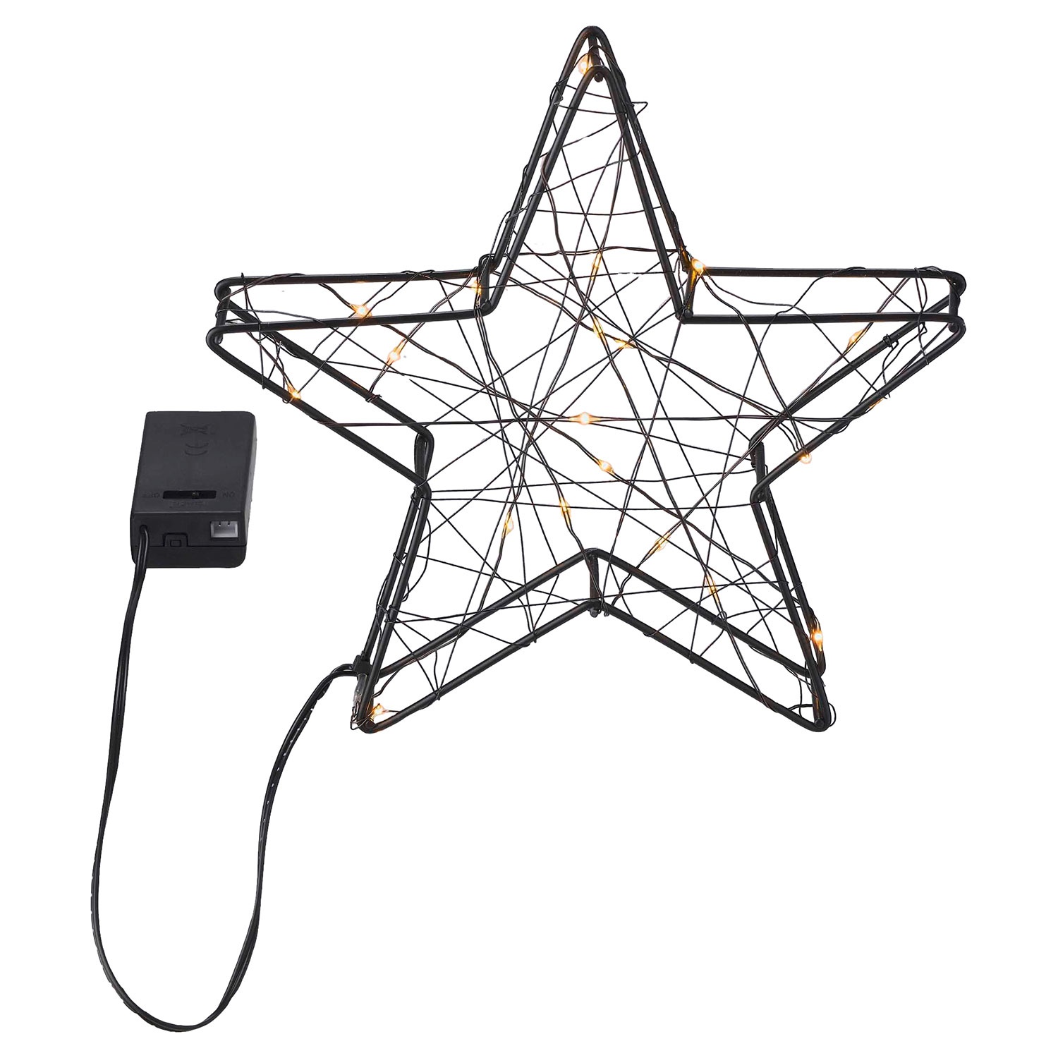 CASALUX, LED Silhouette, Stern, Schwarz | ALDI SÜD