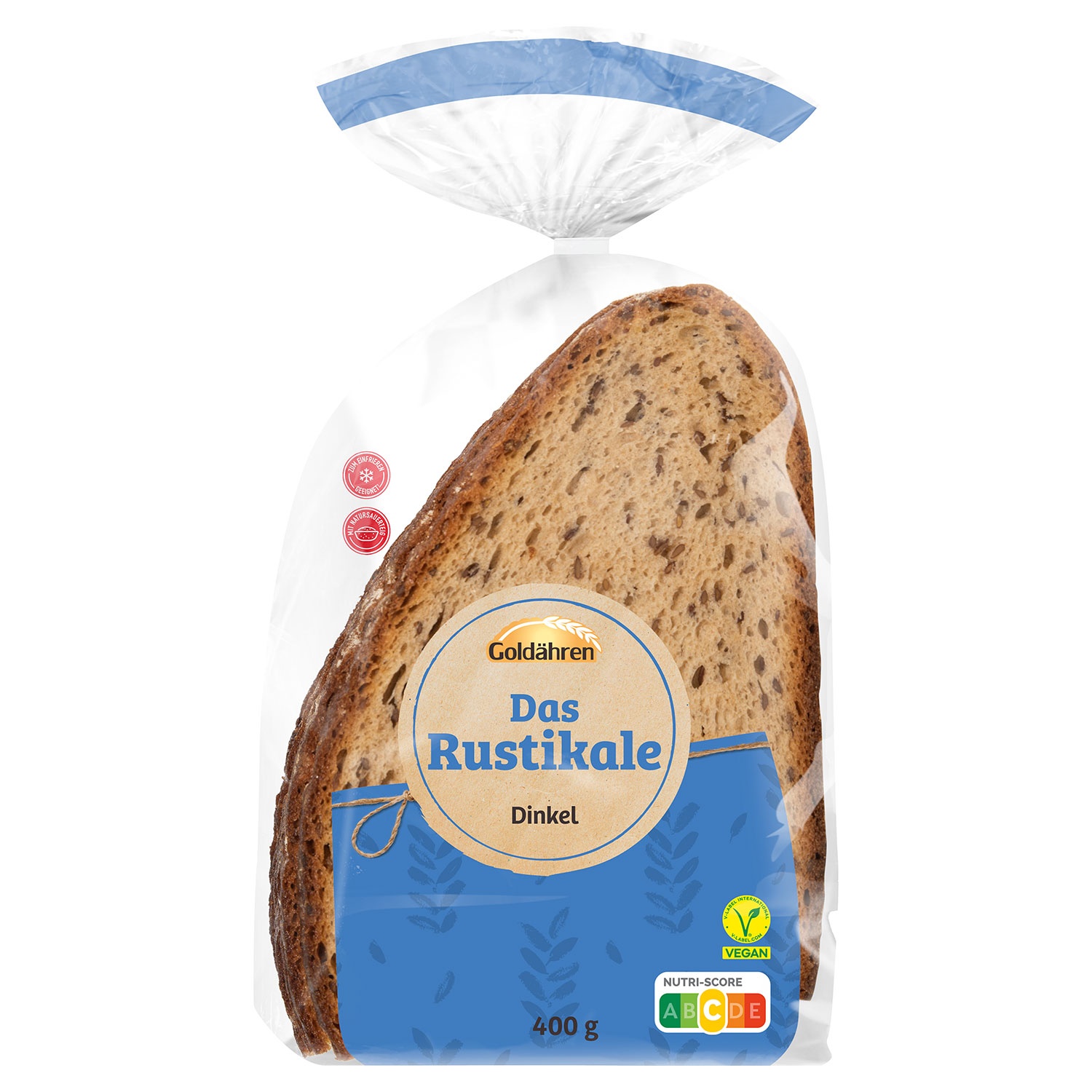 GOLDÄHREN Das Rustikale Dinkel 400 g | ALDI SÜD