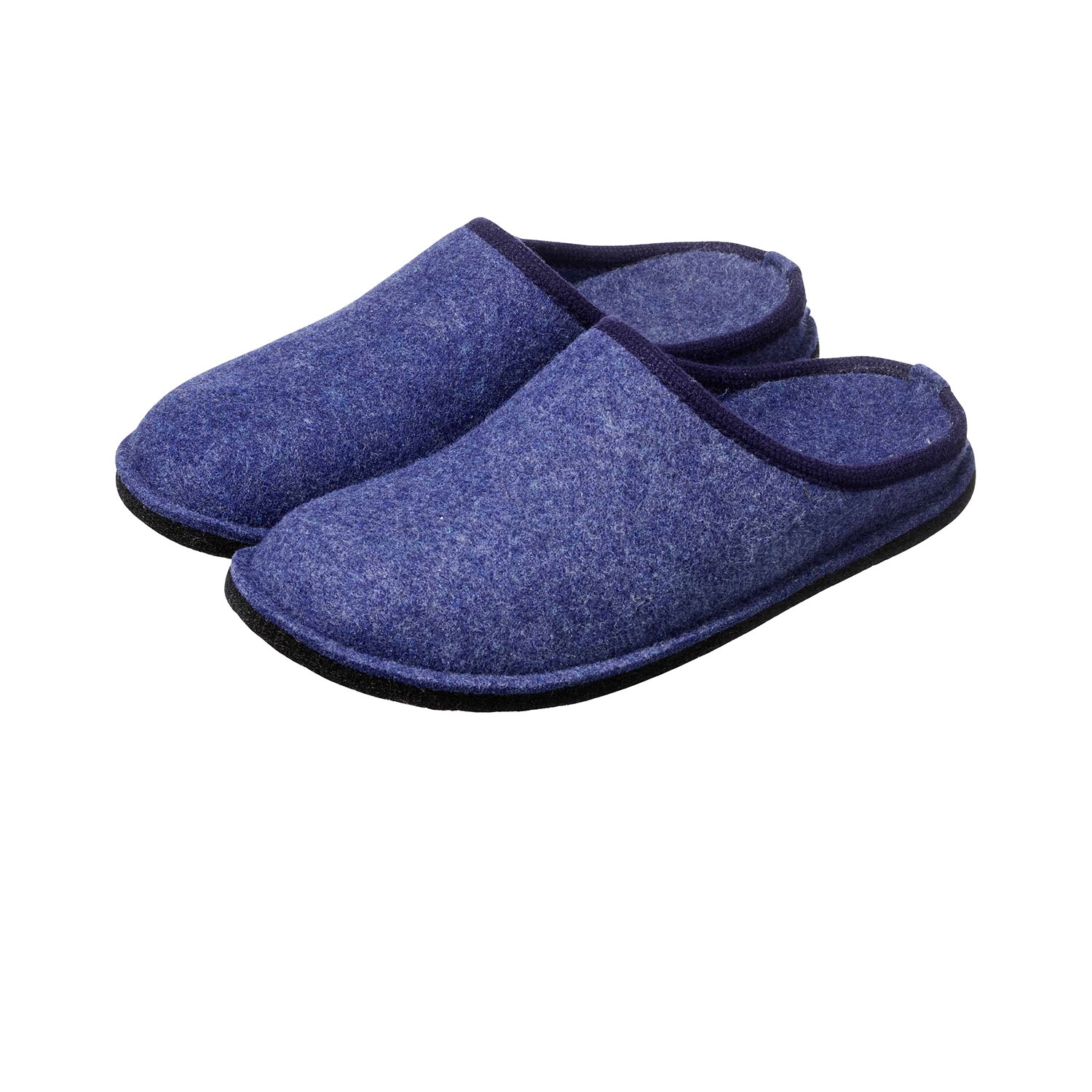 UP2FASHION BASICS, D H Filzpantoffeln, Blau, 42 | ALDI SÜD