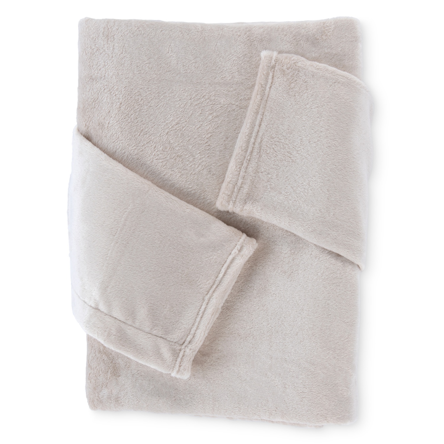 HOME CREATION Decke mit Ärmeln, Beige | HOFER