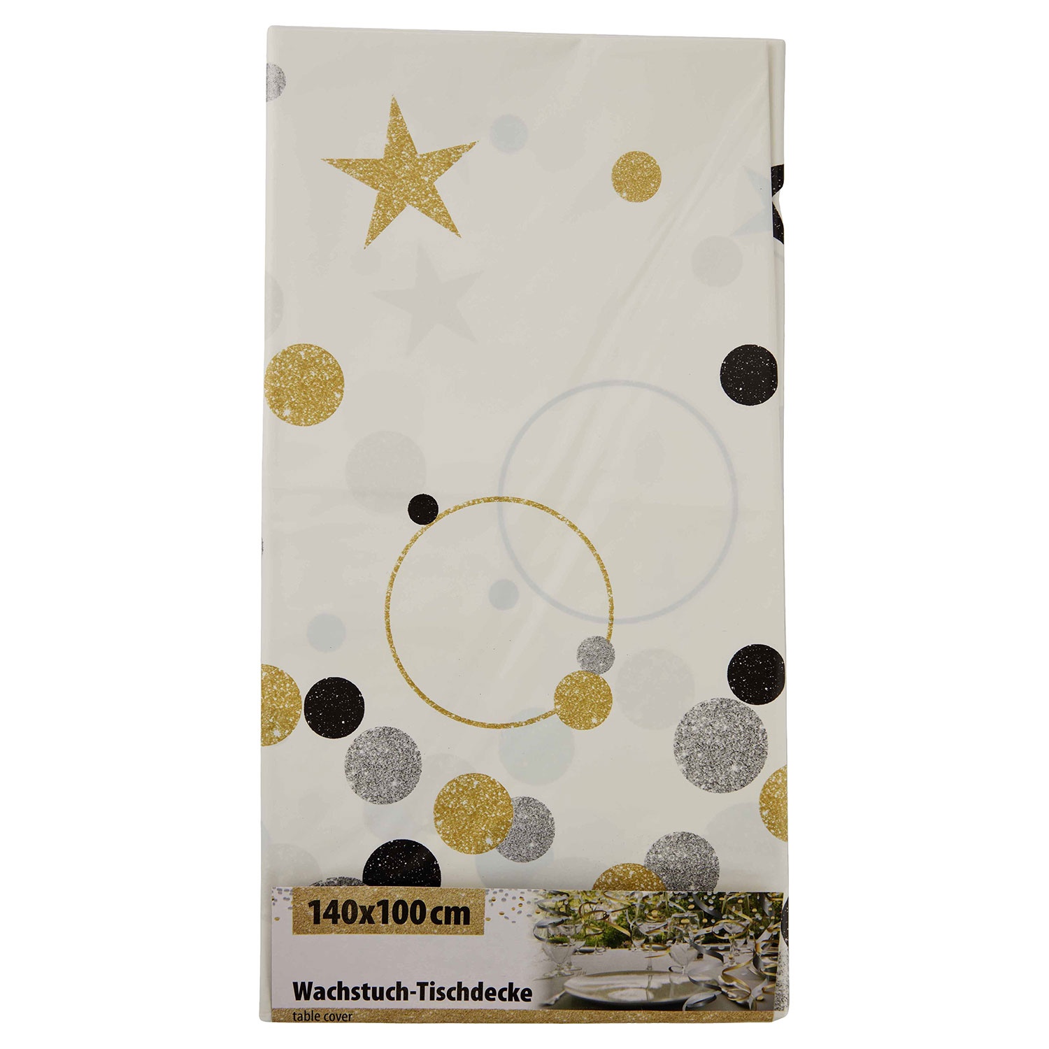 JES COLLECTION, Silvester-Display, Wachstuchtischd | ALDI SÜD