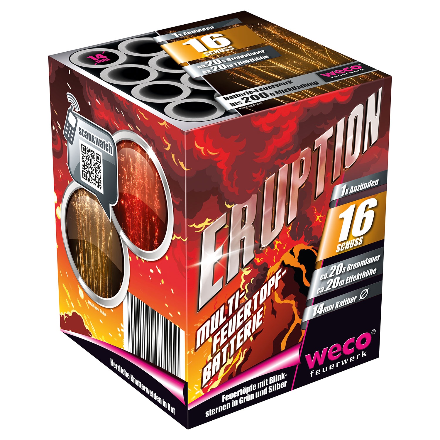 WECO Eruption Batterie-Feuerwerk | ALDI SÜD