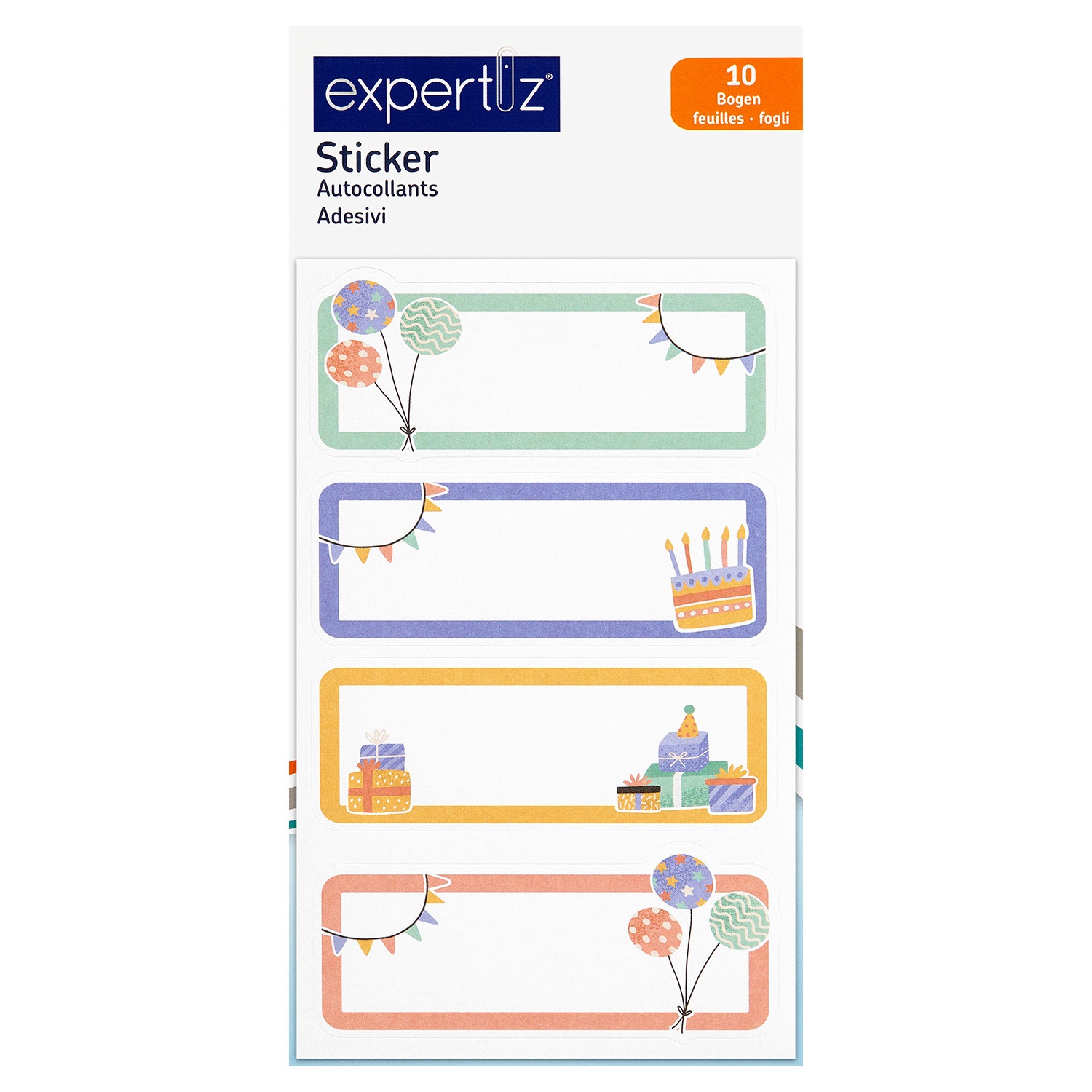 EXPERTIZ, Sticker Display Office, Geburtstag | ALDI SÜD