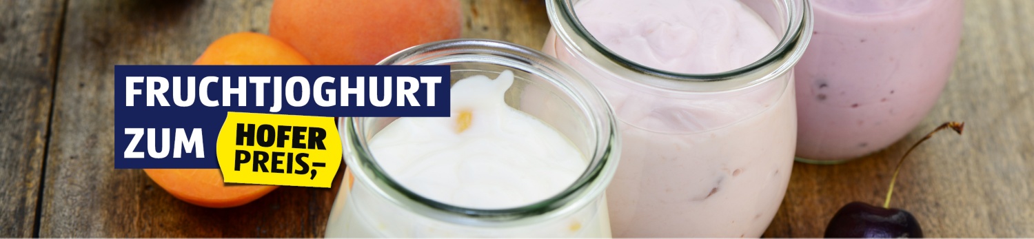 Dauerhaft erhältliche Milchprodukte I HOFER