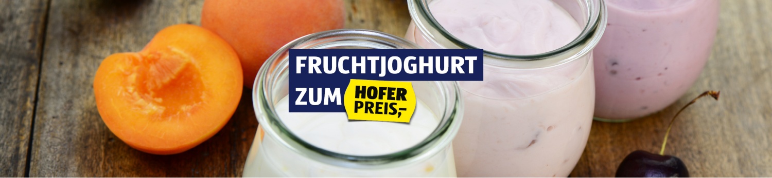 Dauerhaft erhältliche Milchprodukte I HOFER