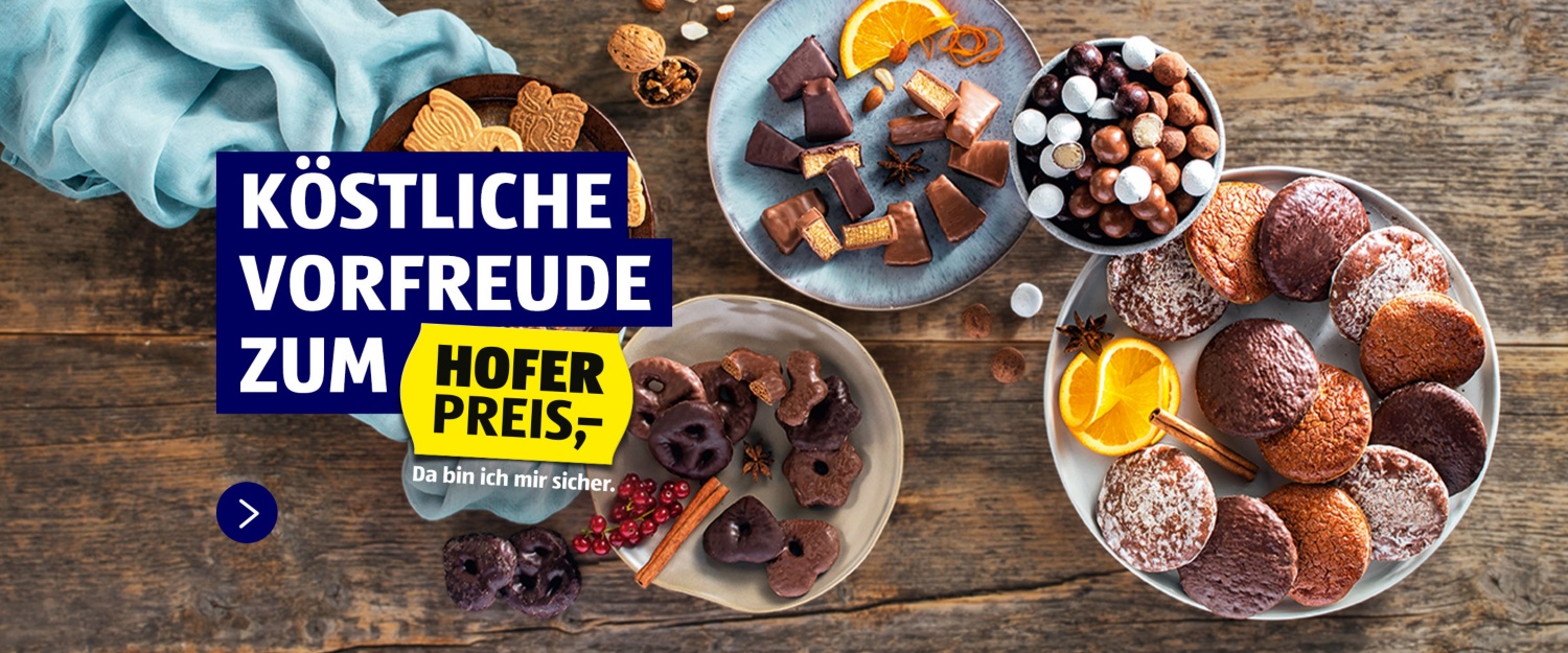 Da bin ich mir sicher - Lebensmittel zum HOFER Preis | HOFER