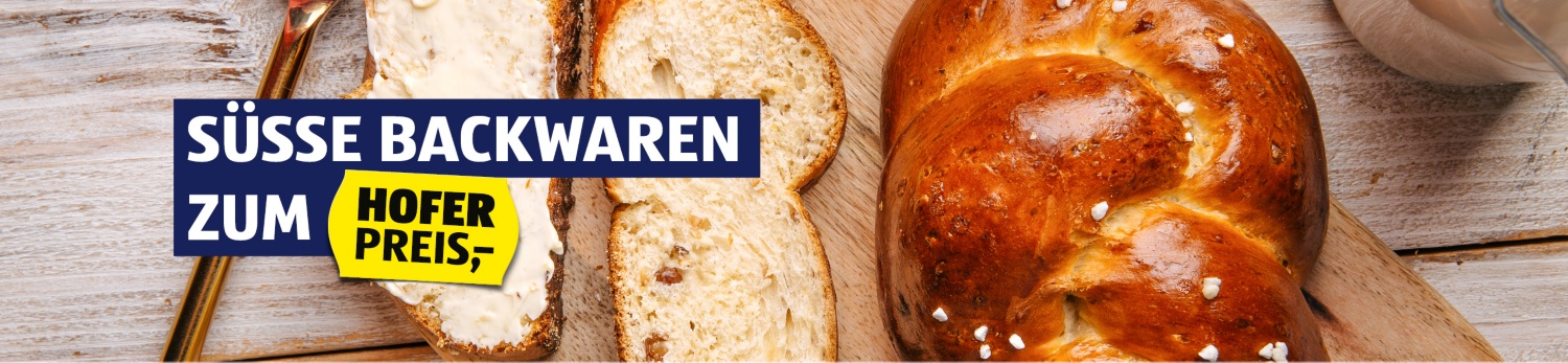 Dauerhaft erhältliches Brot & Gebäck I HOFER