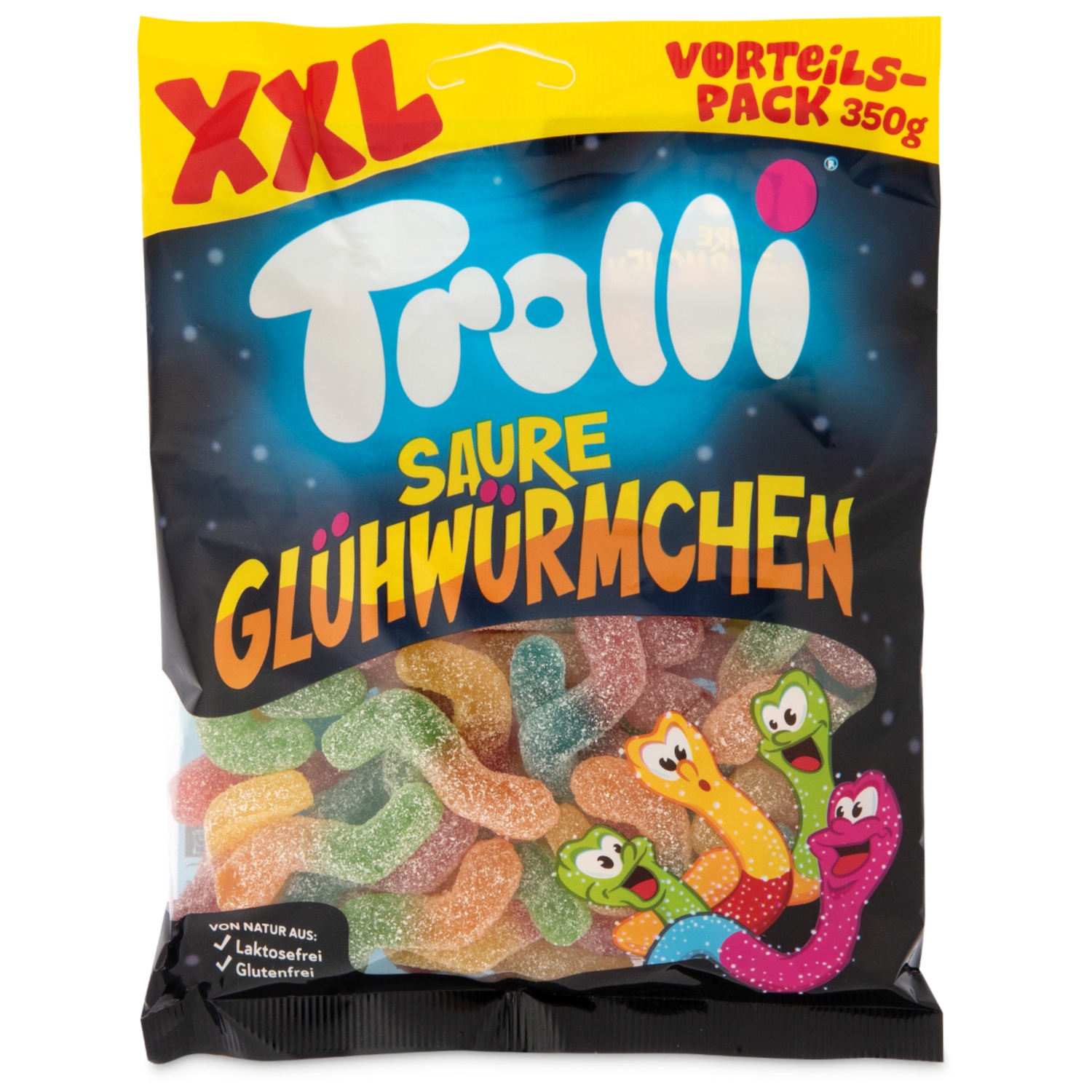 TROLLI gumijasti bonboni XXL, kisle gliste | HOFER