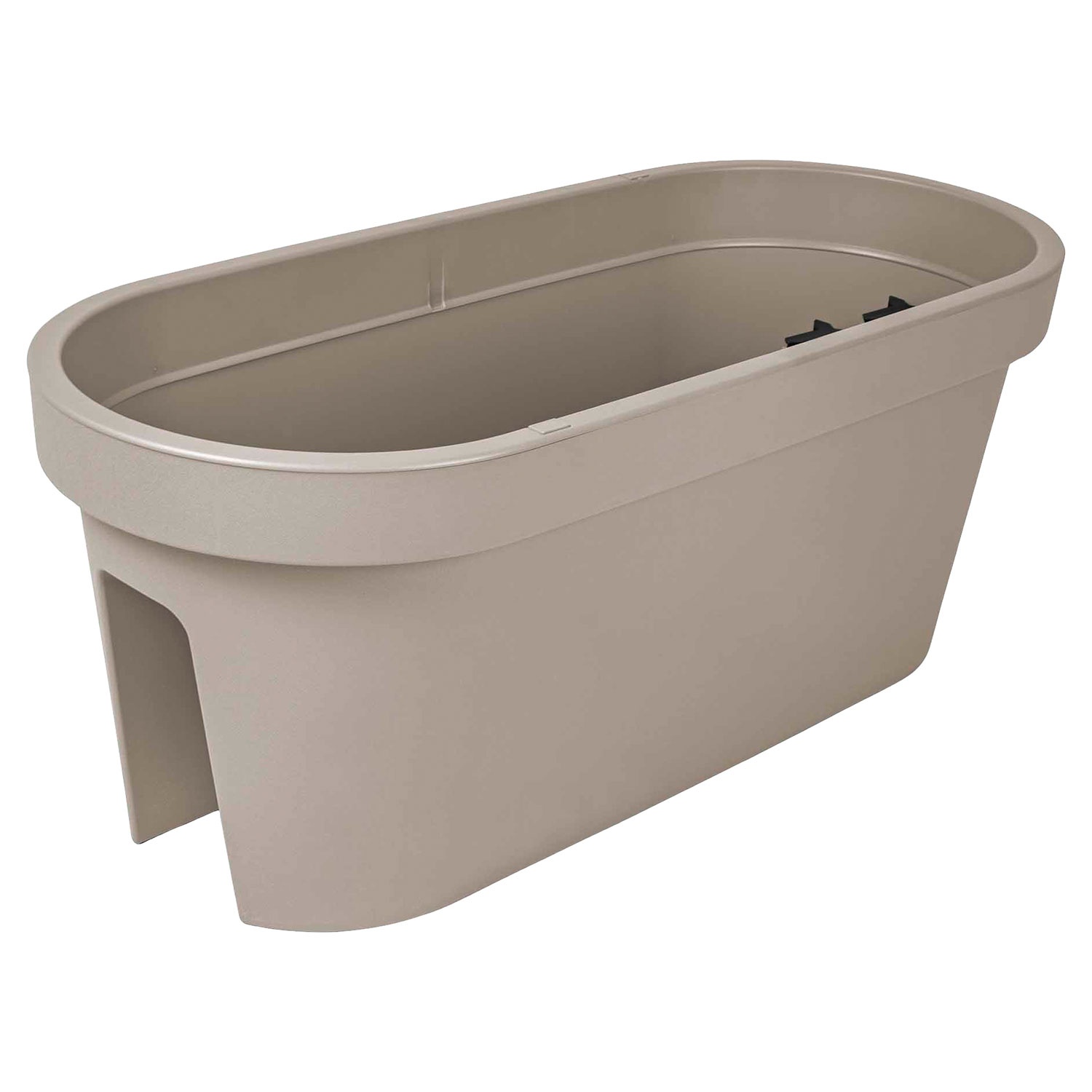 BELAVI Geländer-Blumentopf, grau | ALDI SÜD