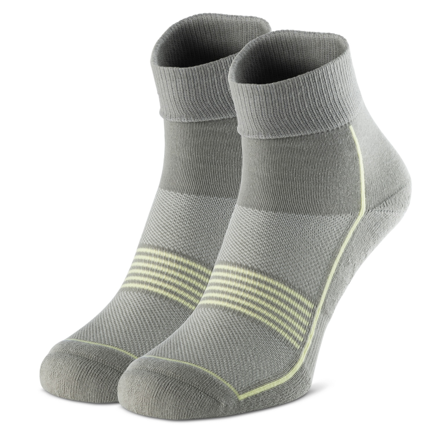 CRANE, D/H Sportsocken 2e, ankle gy/lime, 35/38 | ALDI SUISSE