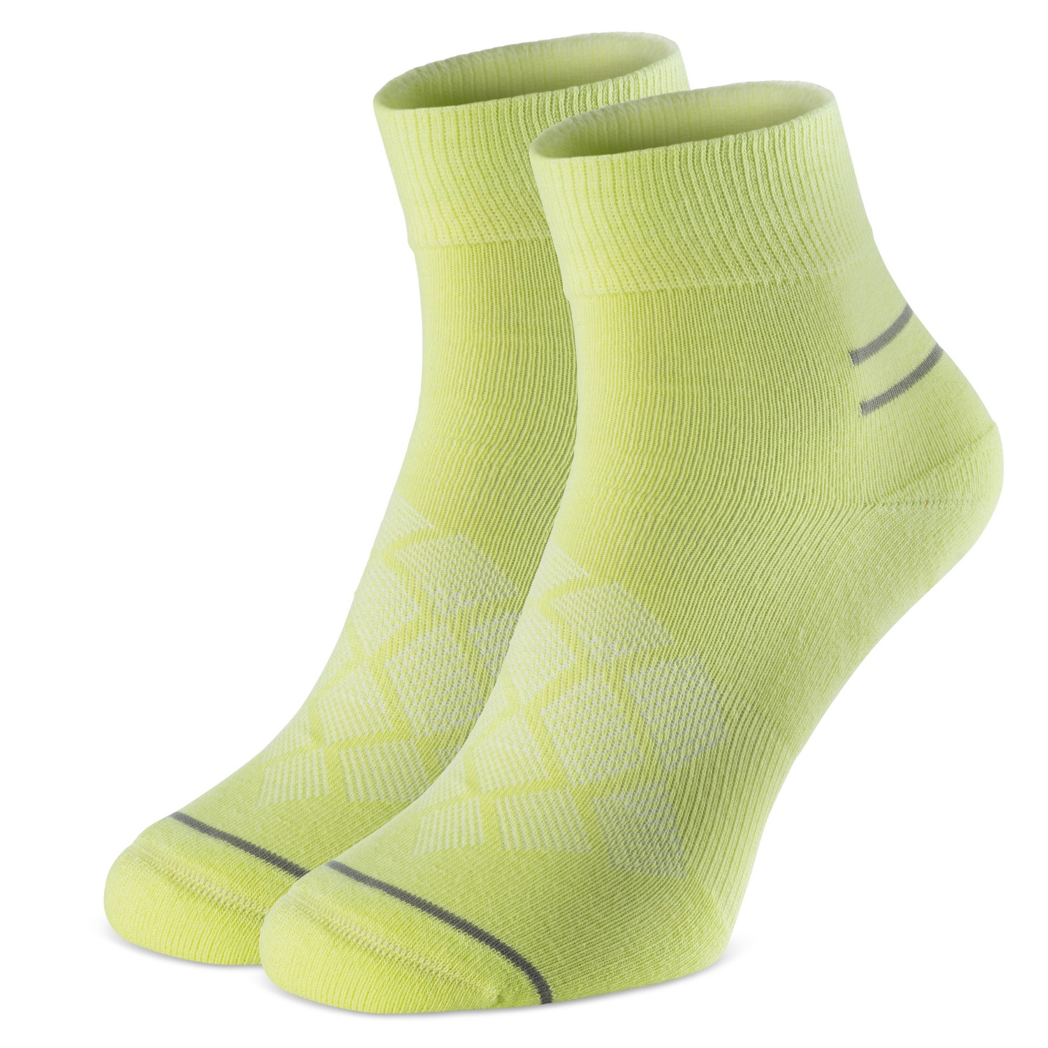 CRANE, D/H Sportsocken 2e, ankle gy/lime, 35/38 | ALDI SUISSE
