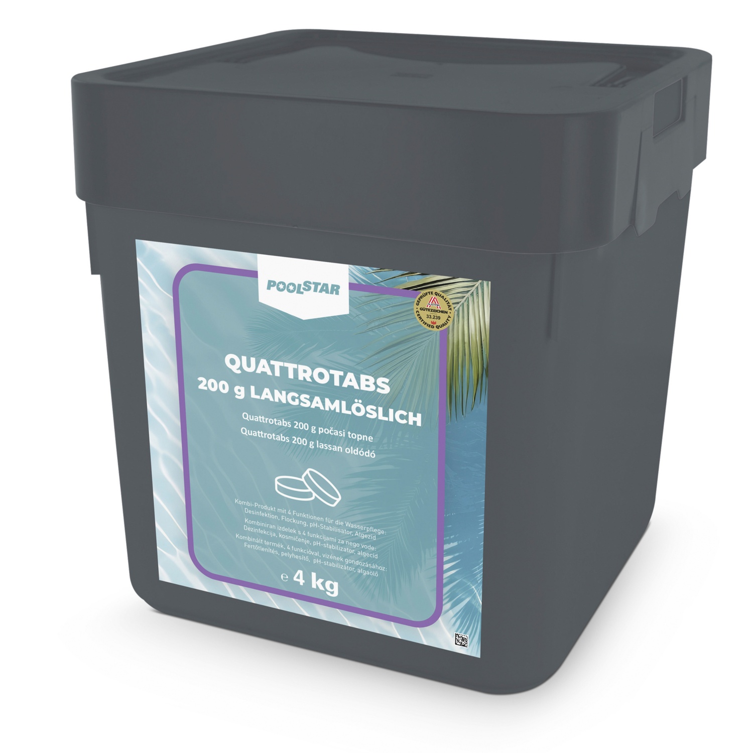 POOL STAR Schwimmbadpflege, Quattro-Tabs | HOFER