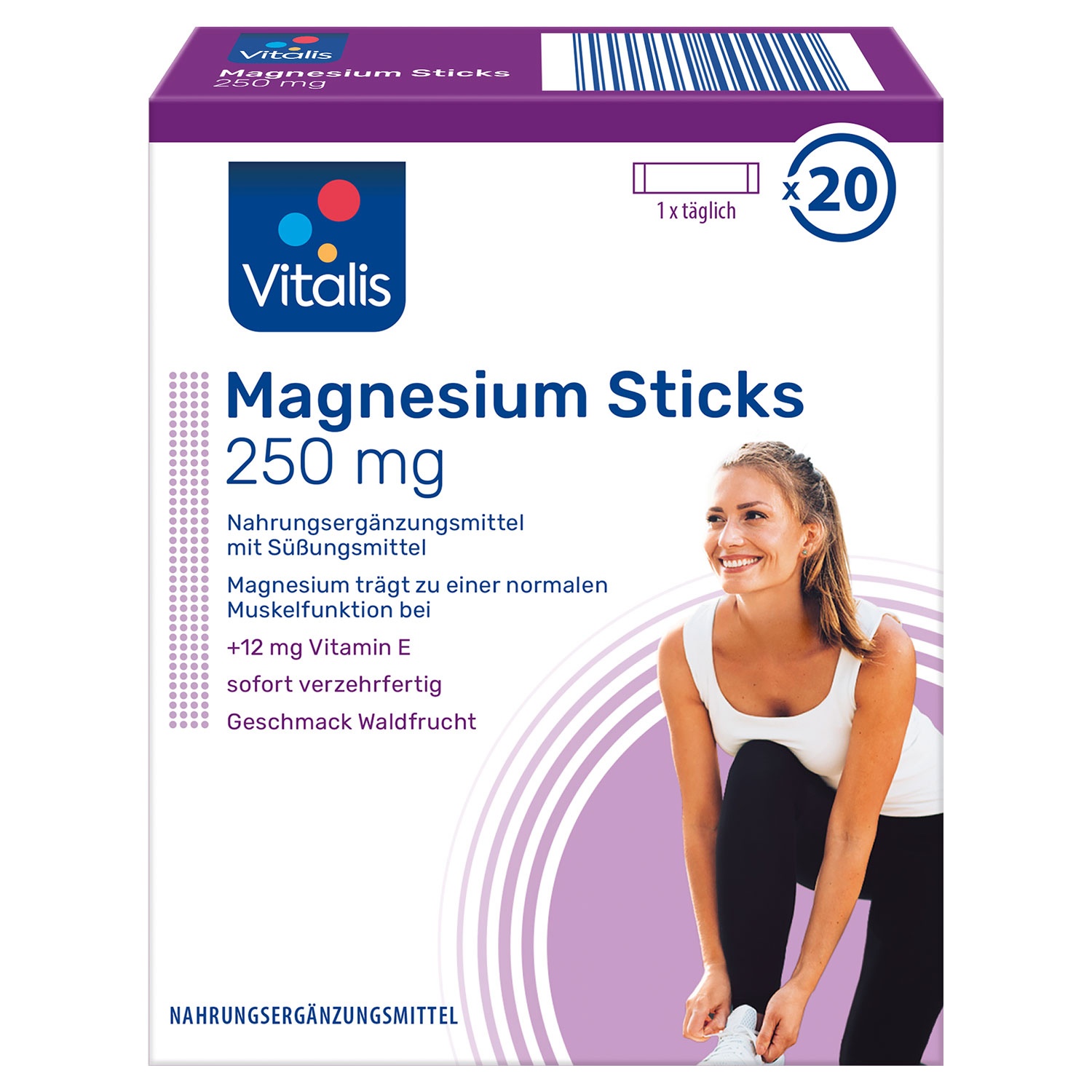 VITALIS Magnesium Sticks 30 g, Waldbeere | ALDI SÜD