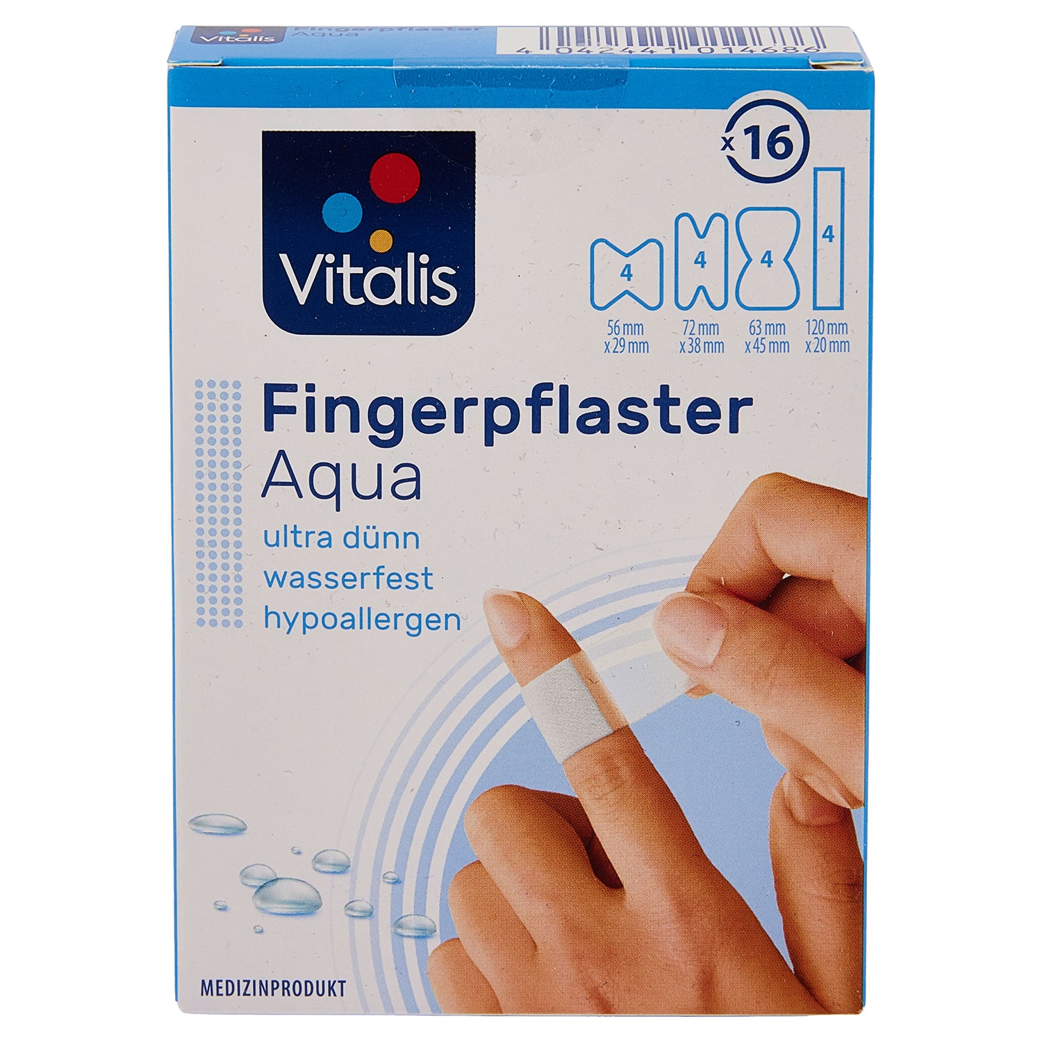 VITALIS Fingerpflaster, Aqua | ALDI SÜD