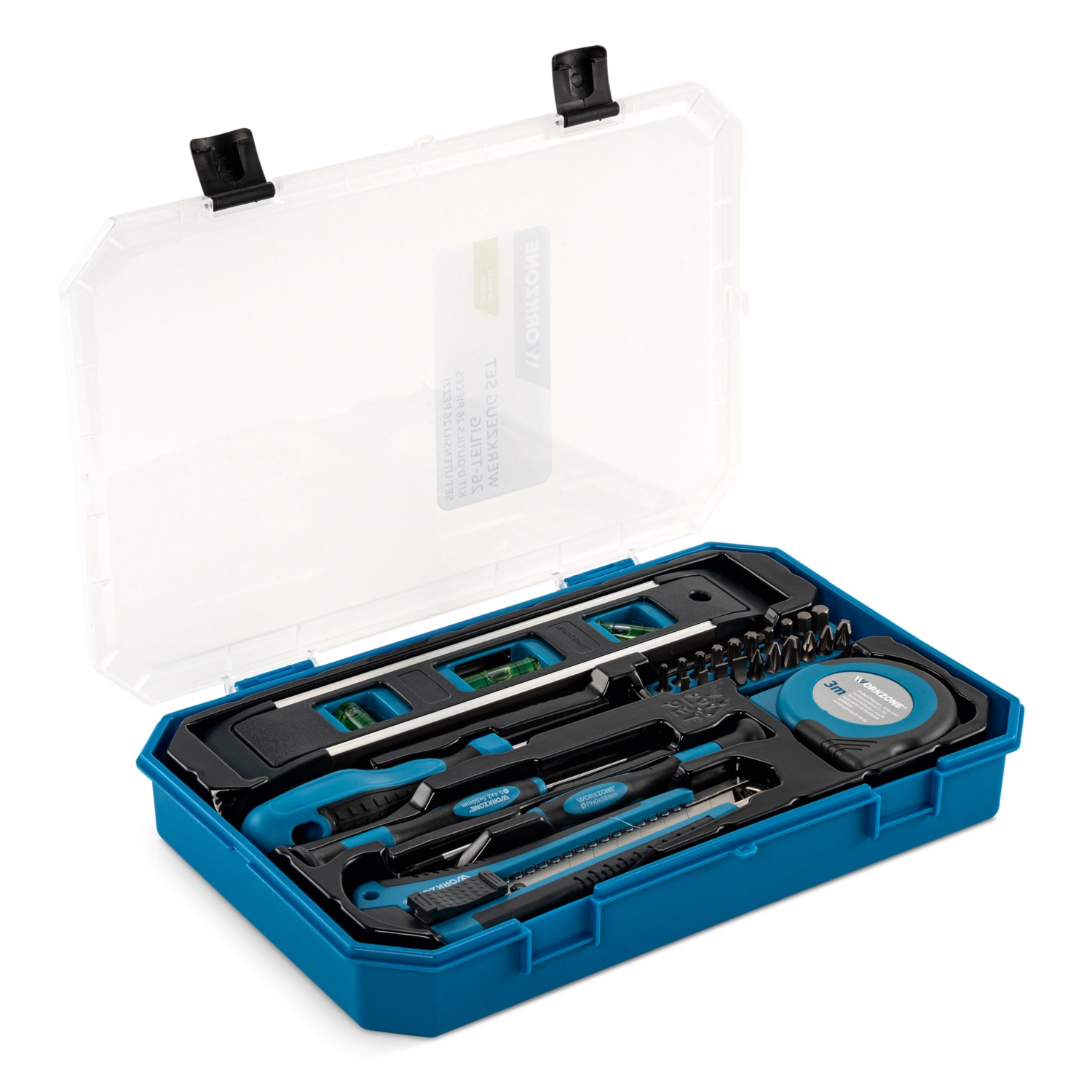 WORKZONE Kleine Werkzeugsets, 27-teilig Set (PE) | HOFER