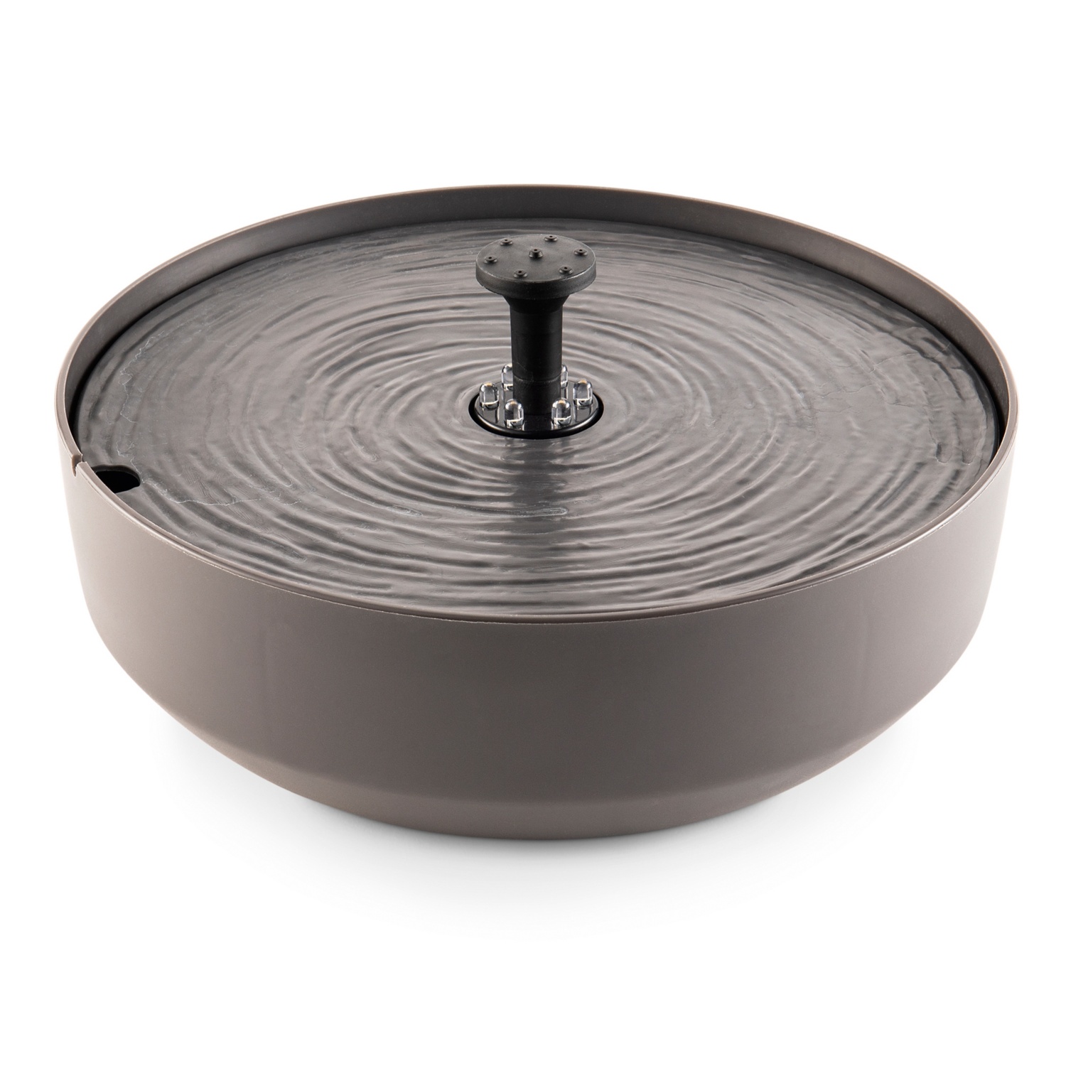 BELAVIE Solar LED-Fontäne, Anthrazit Marmor | HOFER