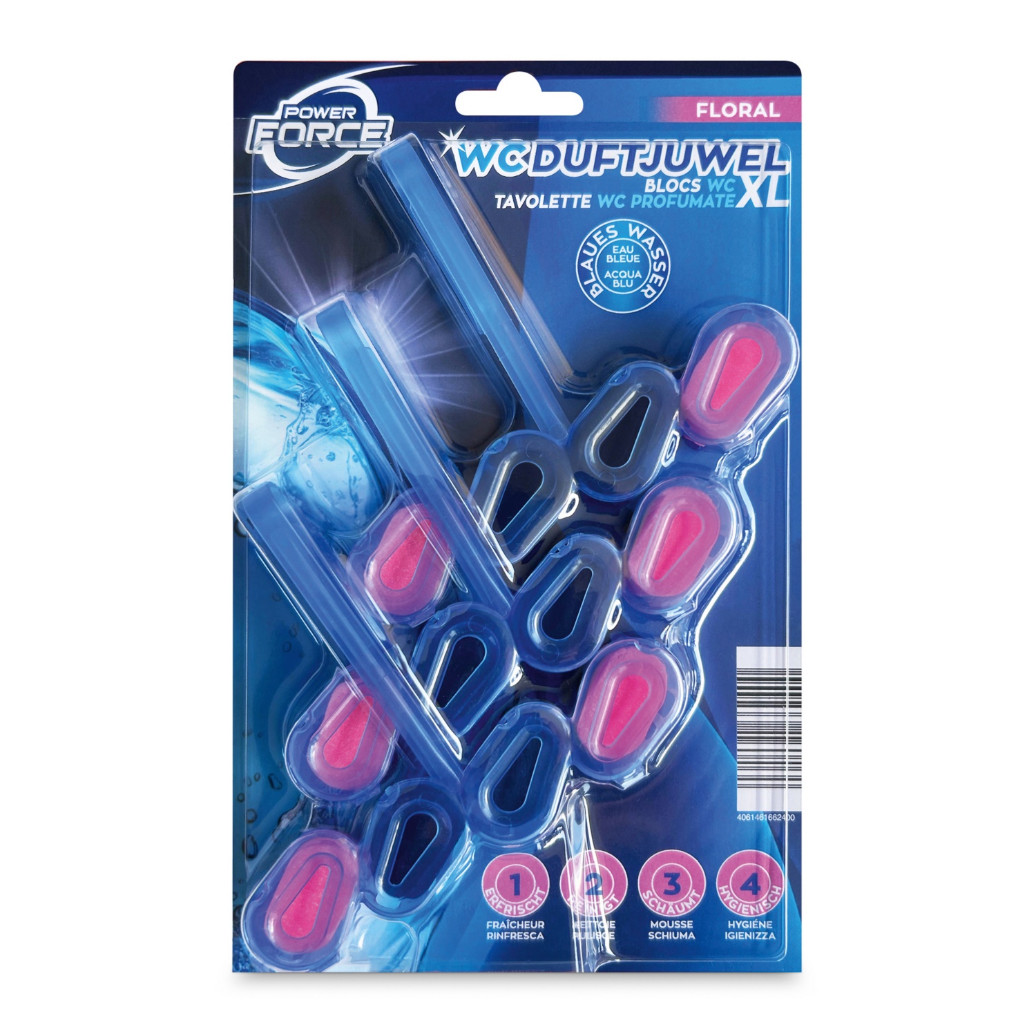 POWER FORCE WC Duftjuwel XL, Blümig | HOFER