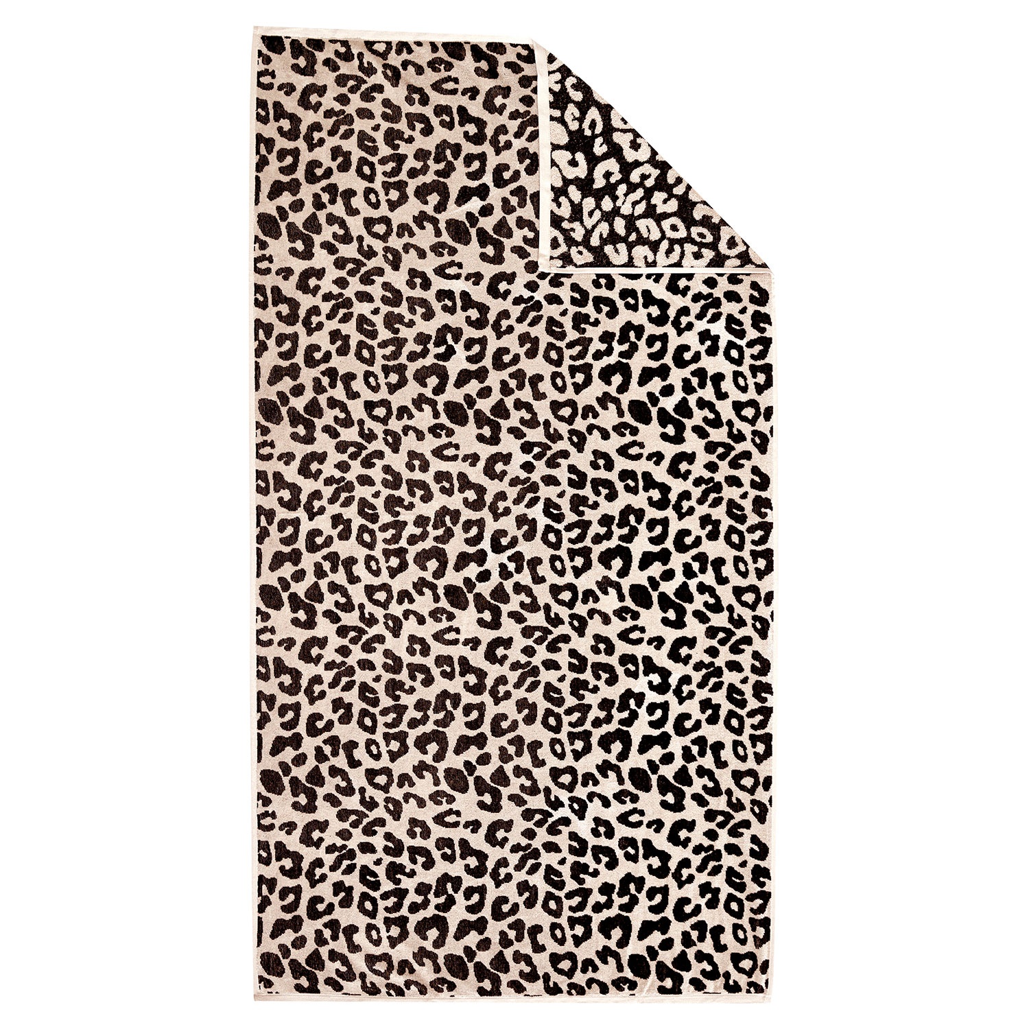 NOVITESSE Strandlaken Velour, Leopard, 90 x 170 cm | ALDI SÜD