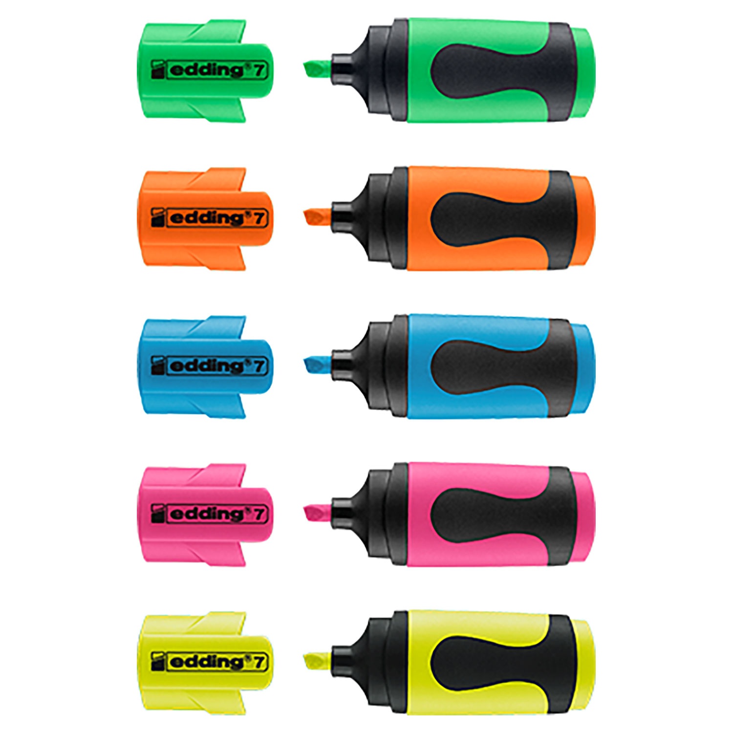 EDDING Stationery Sortiment, Textmarker E-7, Neon | ALDI SÜD
