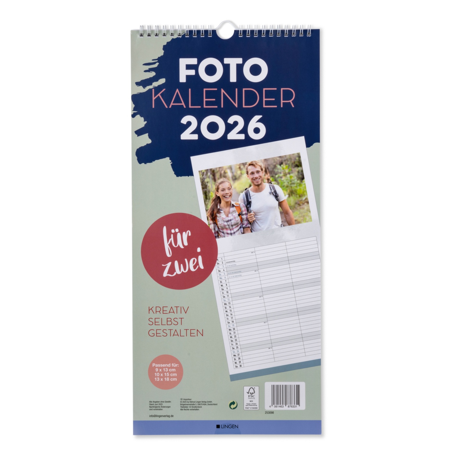 Bastel-und Fotokalender, Wasserfarbe | HOFER
