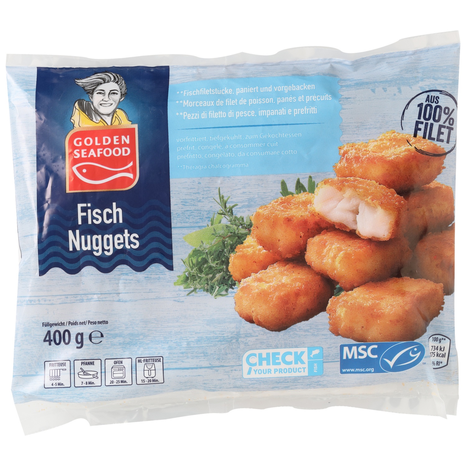GOLDEN SEAFOOD Nuggets de poisson | ALDI SUISSE