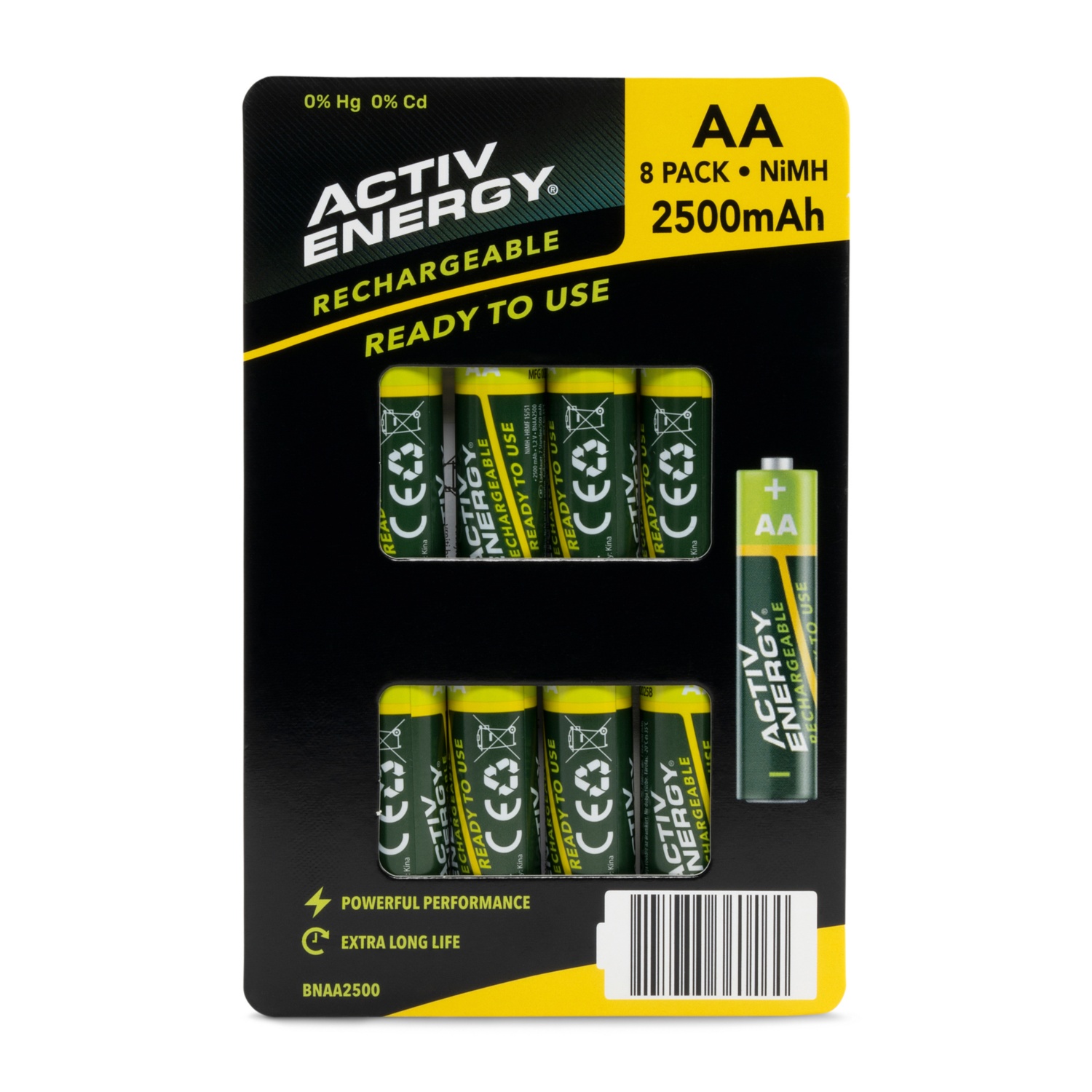 ACTIV ENERGY Ready to Use Akkus, AA | HOFER