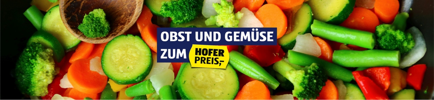 Dauerhaft erhältlich: Tiefkühlsortiment | HOFER
