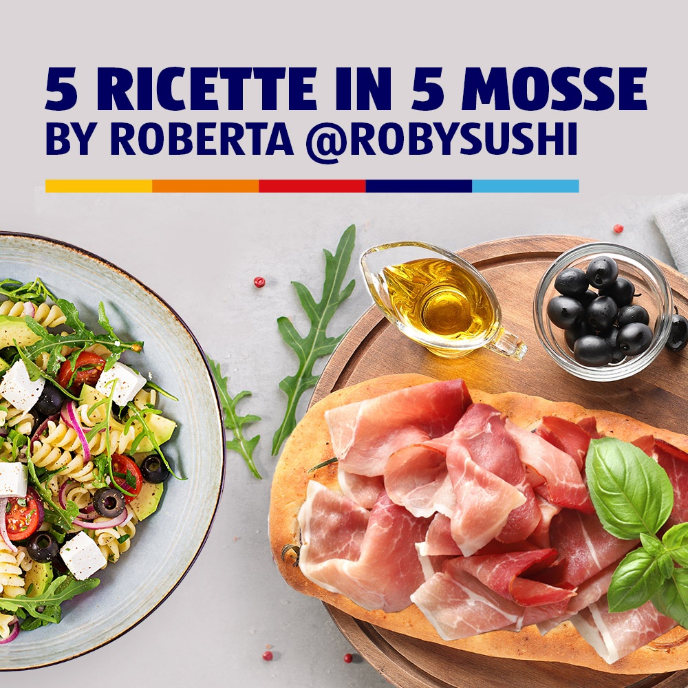 5 Ricette in 5 mosse