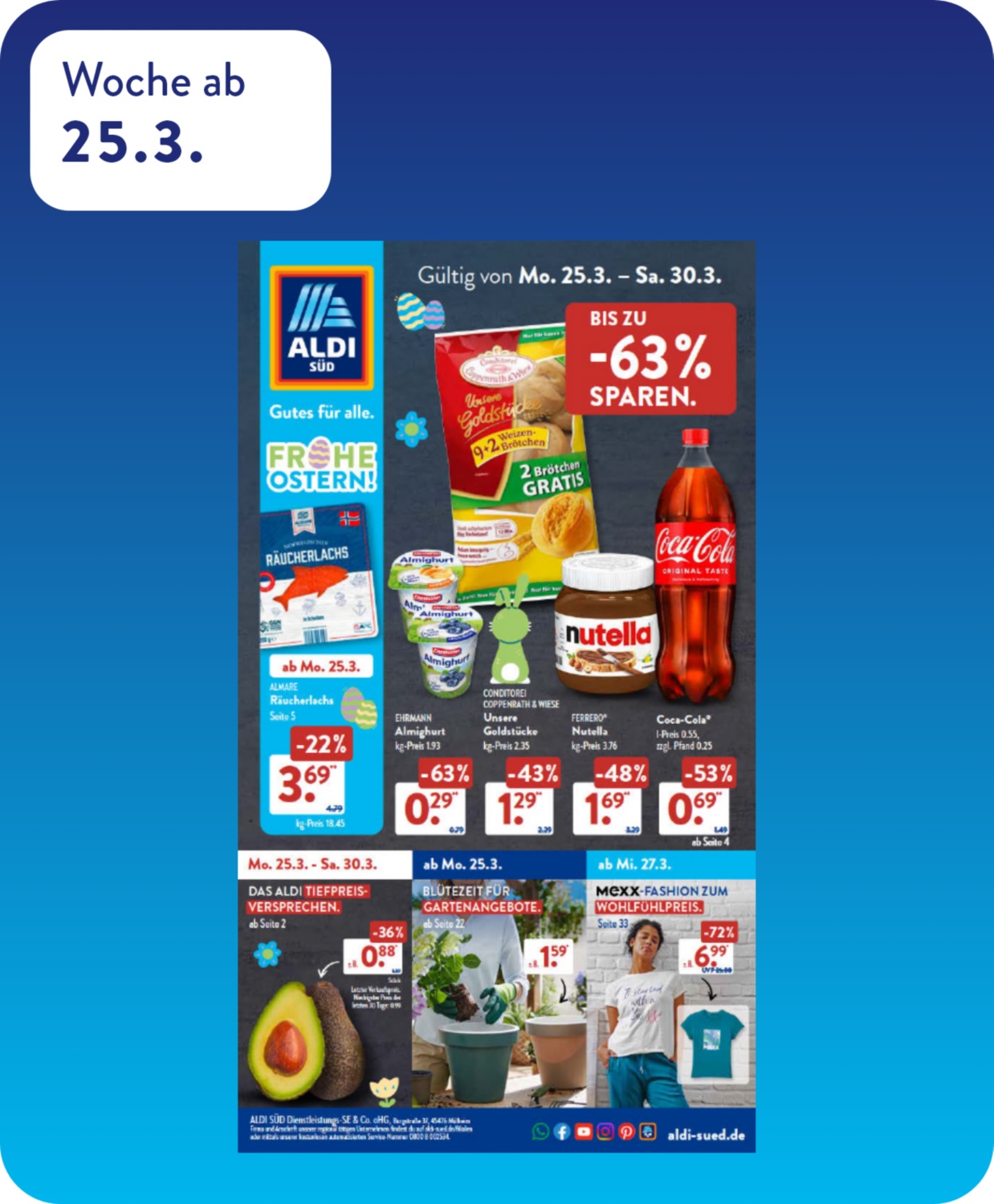 ALDI SÜD – Gutes für alle | Lebensmittel günstig kaufen