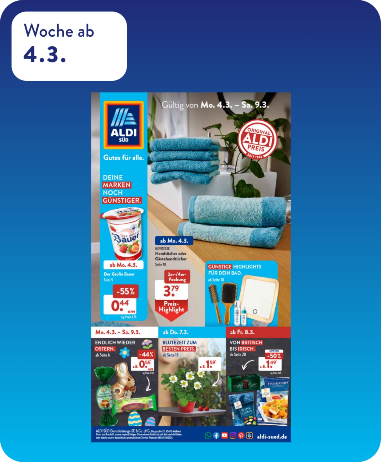 ALDI SÜD – Gutes für alle | Lebensmittel günstig kaufen