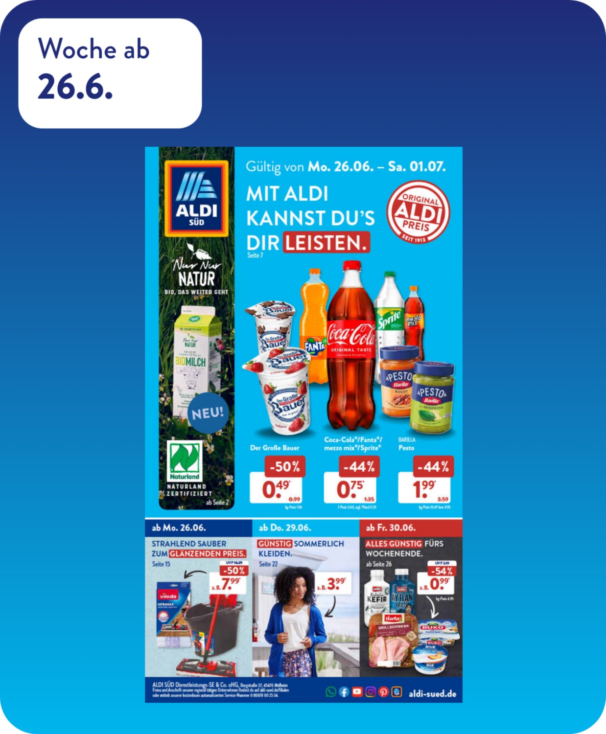 ALDI SÜD – Gutes für alle | Lebensmittel günstig kaufen