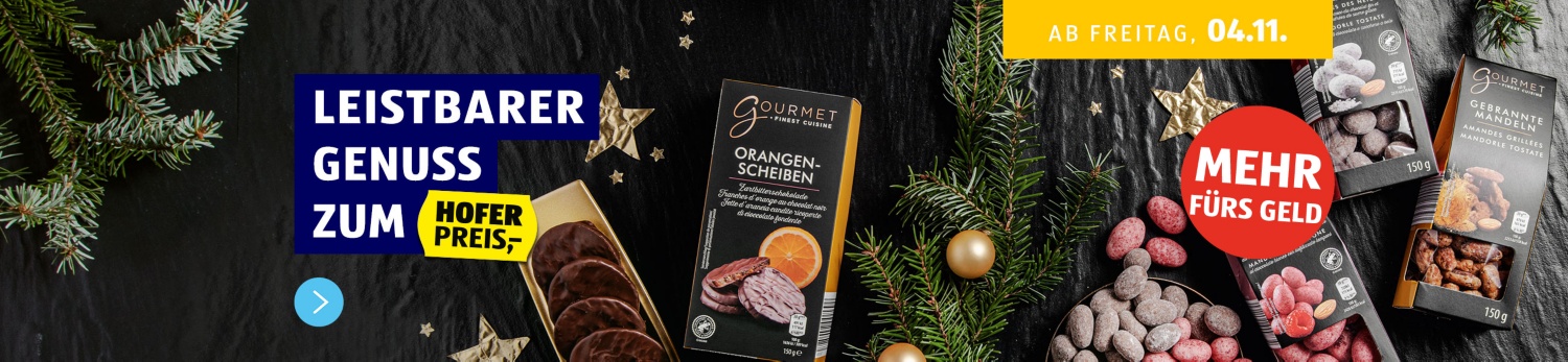 Da bin ich mir sicher - Lebensmittel zum HOFER Preis | HOFER