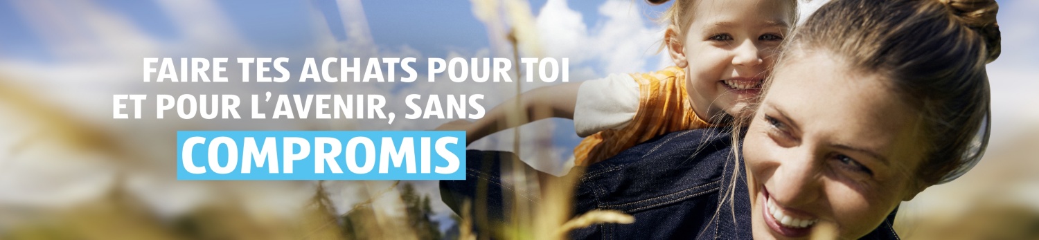 Faire ses courses, sans compromis | ALDI SUISSE