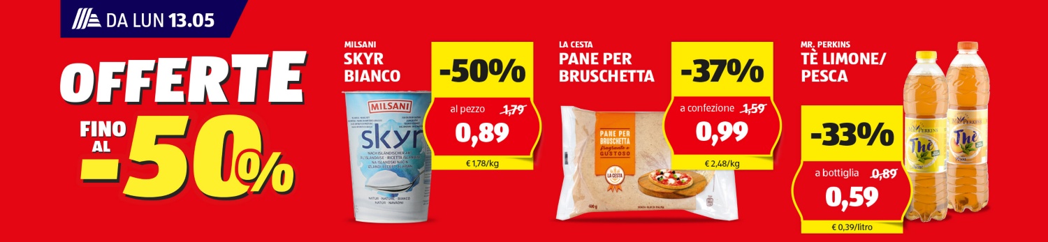 Scopri offerte, vantaggi e qualità dei prodotti ALDI