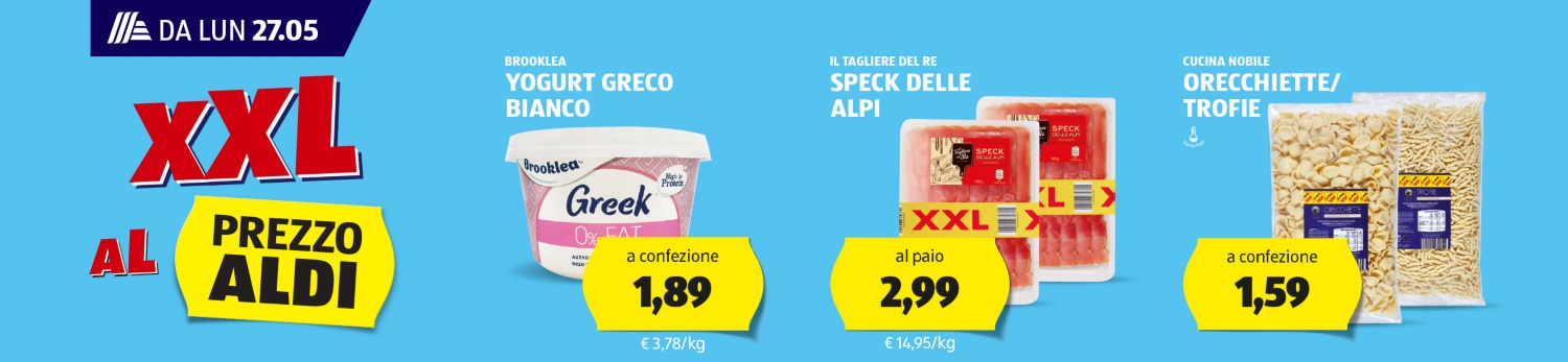 Scopri offerte, vantaggi e qualità dei prodotti ALDI