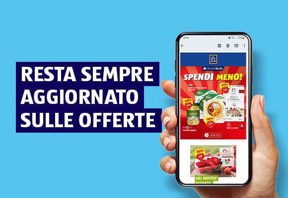 Iscriviti alla newsletter ALDI | ALDI