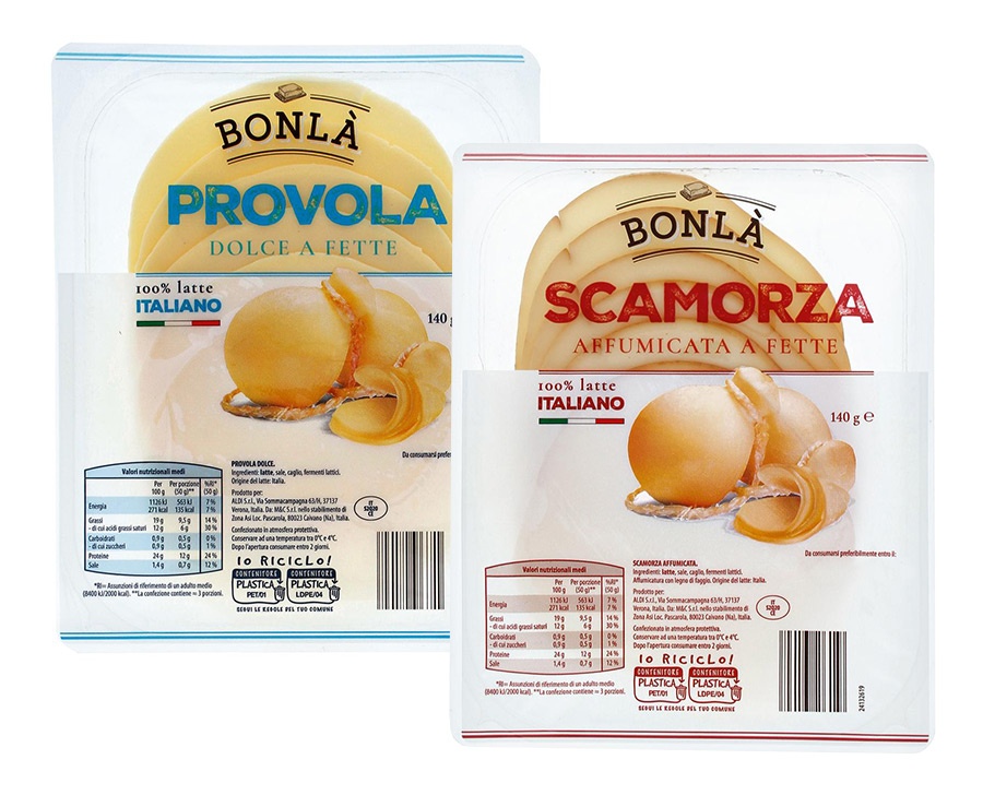 Provola/Scamorza a fette Bonlà (140 g)