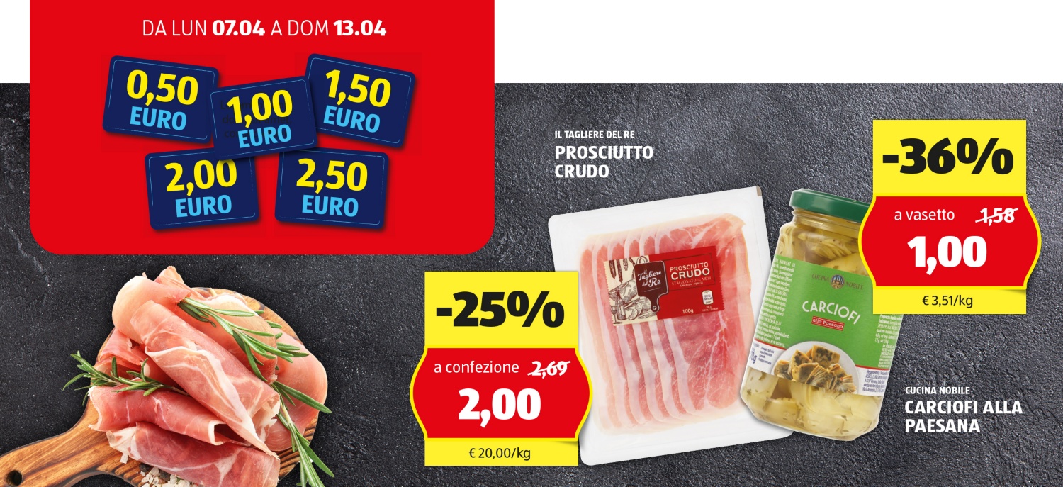 Scopri offerte, vantaggi e qualità dei prodotti ALDI