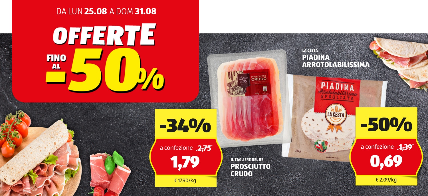 Scopri offerte, vantaggi e qualità dei prodotti ALDI