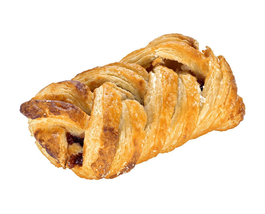 Treccia con crema e amarena Pan del Dì (90 g)