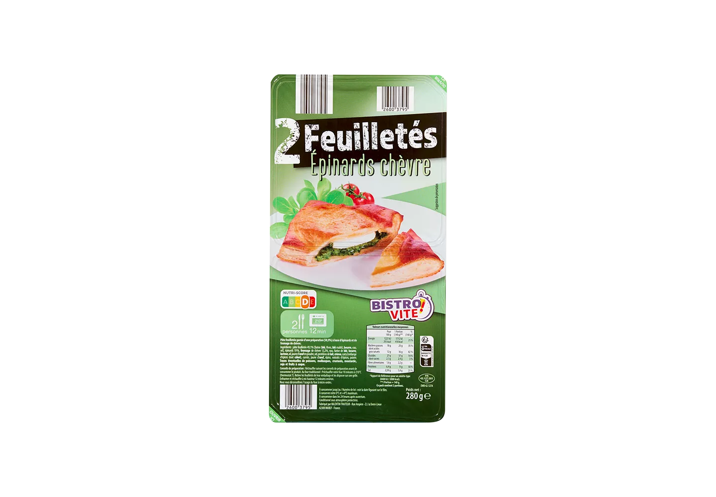 DAYLICIOUS® 2 feuilletés 2 feuilletés