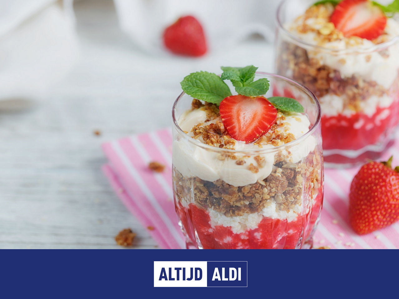 De lekkerste toetjes met aardbeien | Altijd ALDI