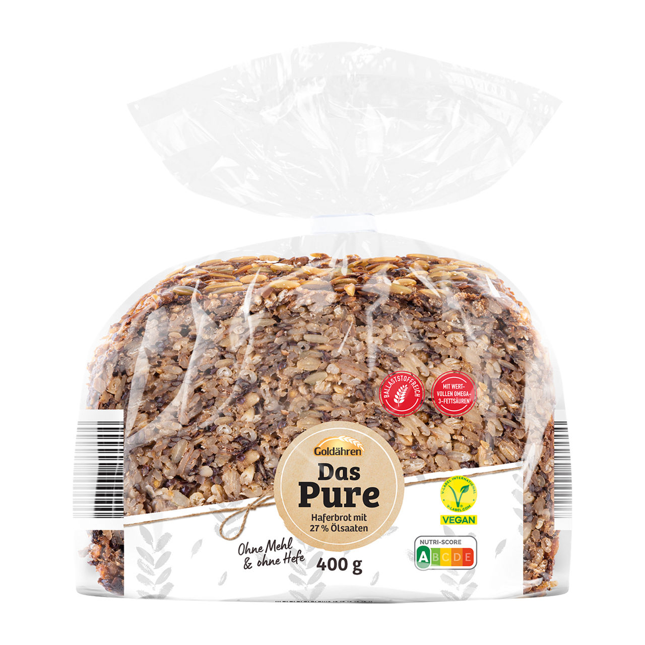GOLDÄHREN Das Pure Haferbrot mit Ölsaaten GOLDÄHREN Das Pure Haferbrot ...