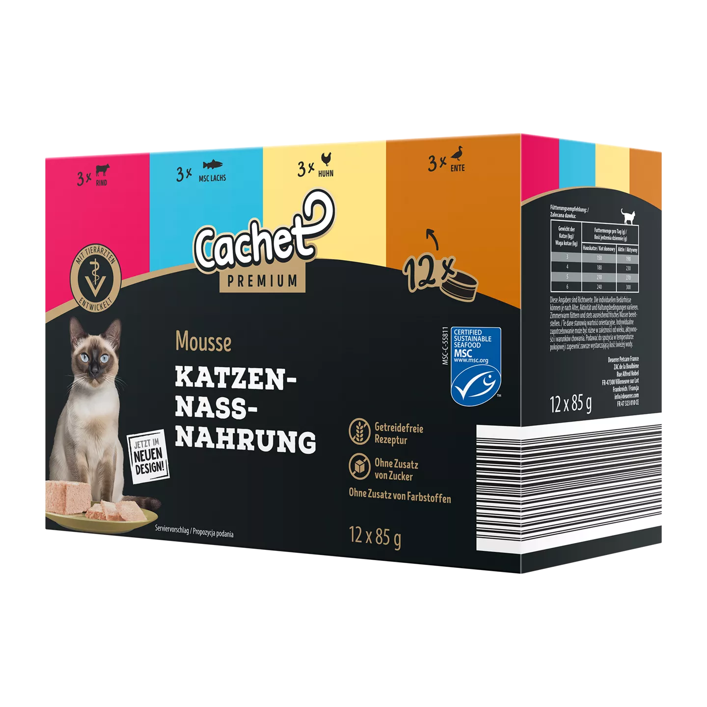 CACHET Katzenfutter & Katzenstreu – Eigenmarke von ALDI Nord