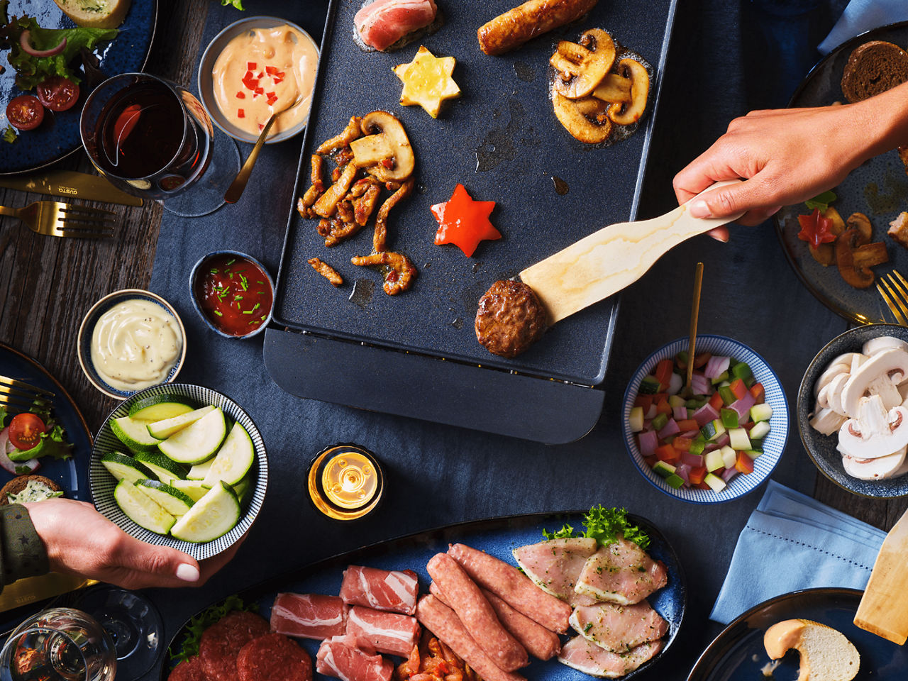 Gourmetten met kerst - traditioneel met een moderne twist