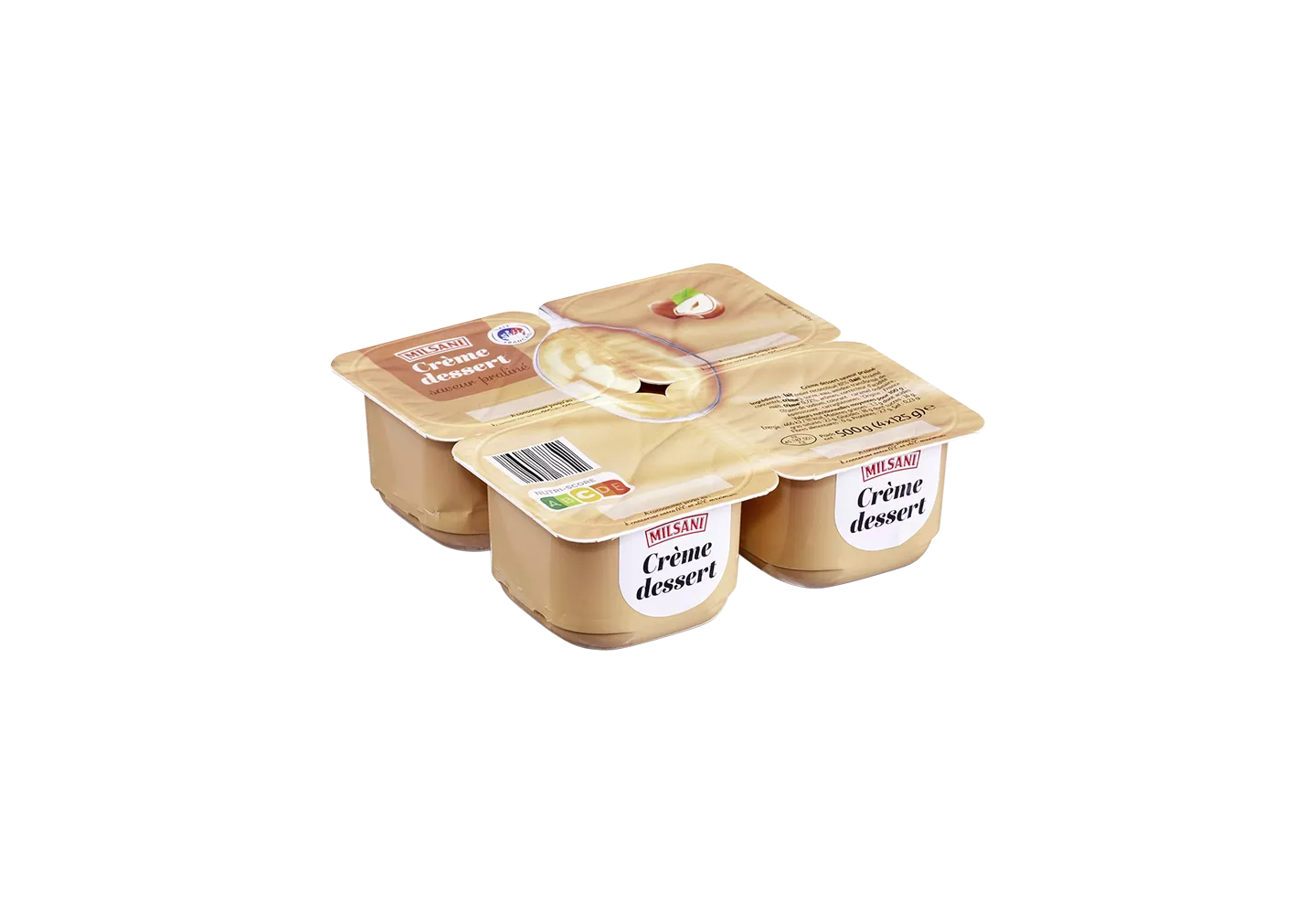 MILSANI® Crème dessert pistache parliné Crème dessert pistache parliné