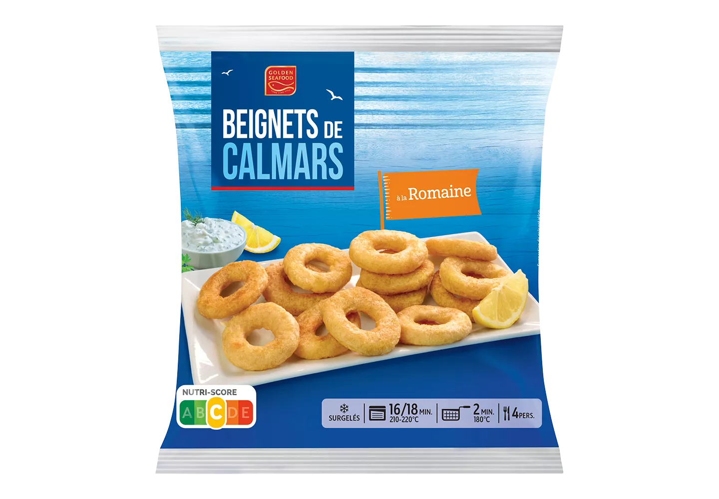 GOLDEN SEAFOOD® Beignets de calmars à la romaine Beignets de calmar à ...