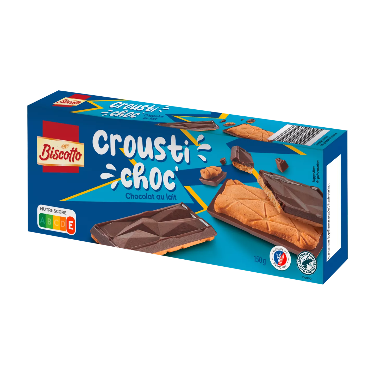 BISCOTTO® Crousti choc' chocolat au lait Crousti choc' chocolat au lait